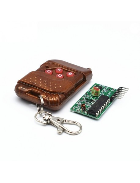 Modul receptor cu telecomanda wireless cu 4 taste